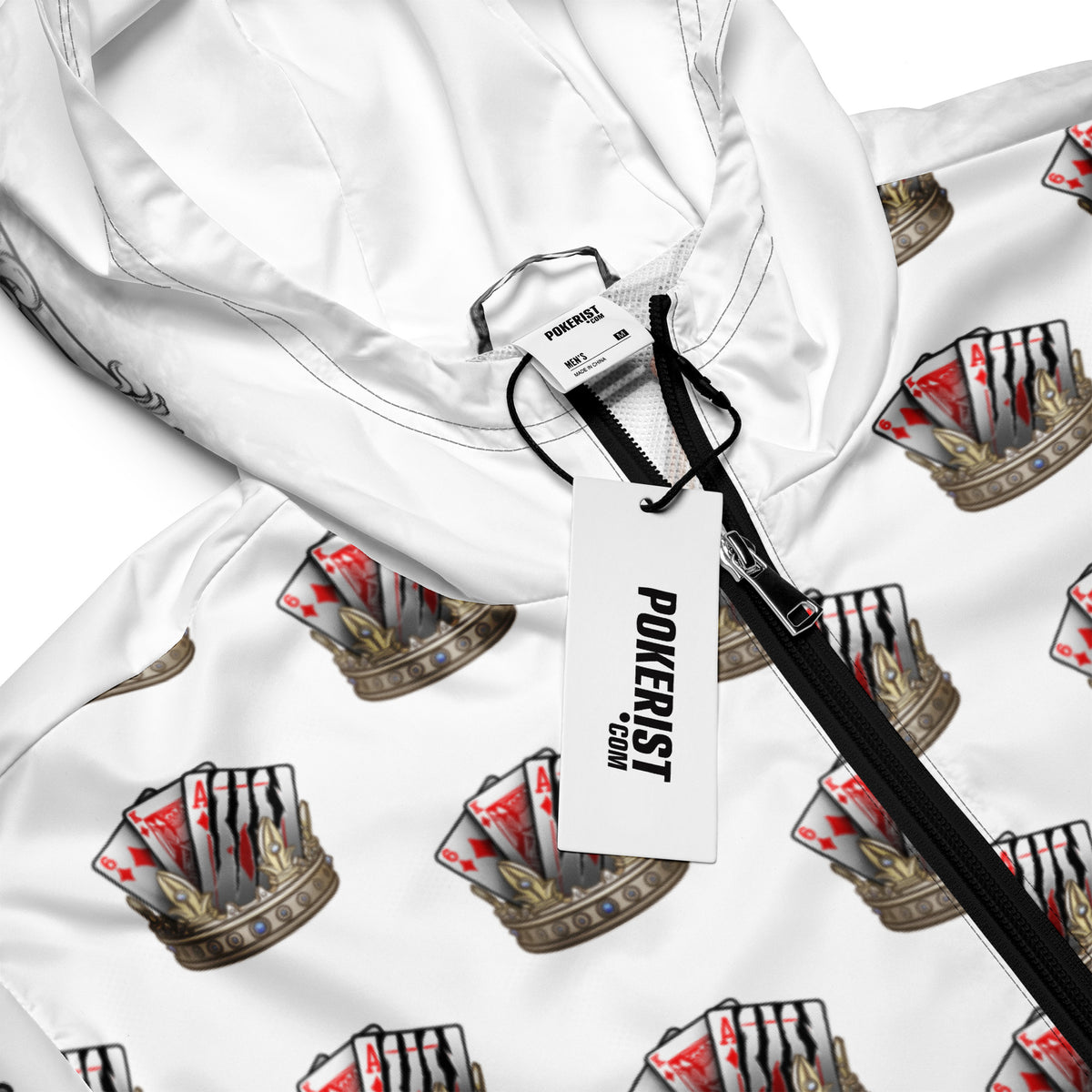 Men's Poker Windbreaker with King Lion Design – Pokerist & Blackjackist