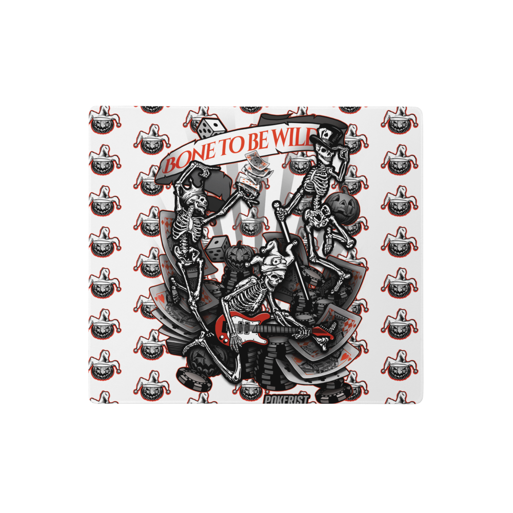 Poker Gaming Mouse Pad with Dancing Skull Design – Pokerist & Blackjackist