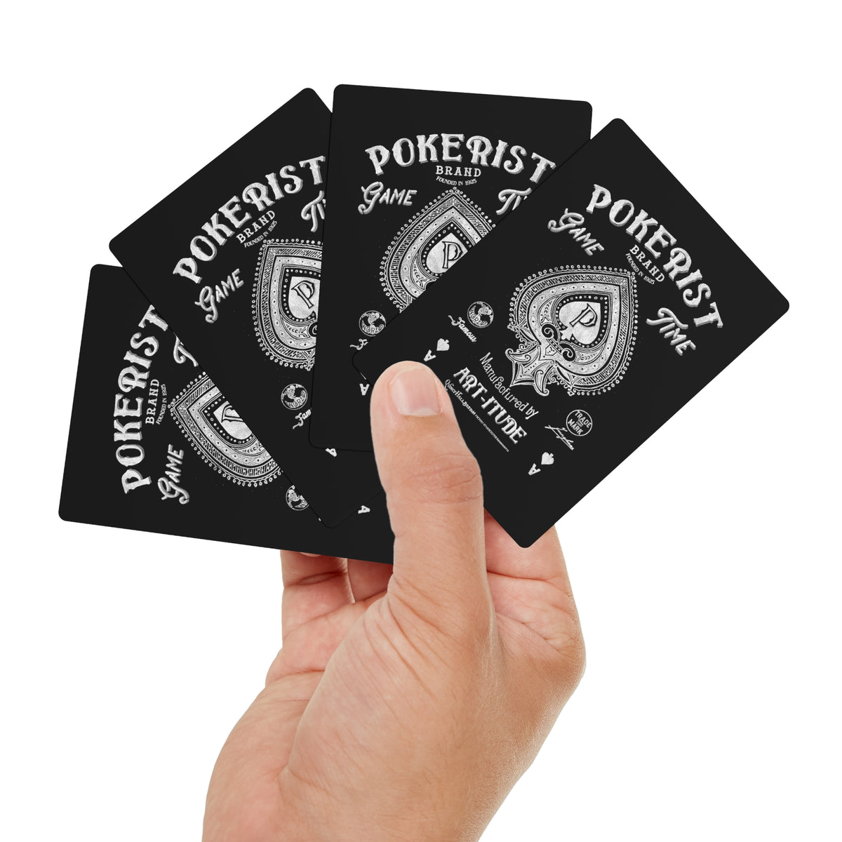 Poker Card with Game Time Design – Pokerist & Blackjackist